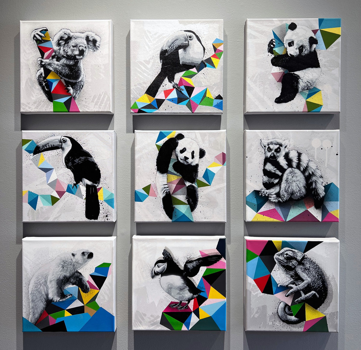 Hama Woods "Broken view" – Vertical Gallery