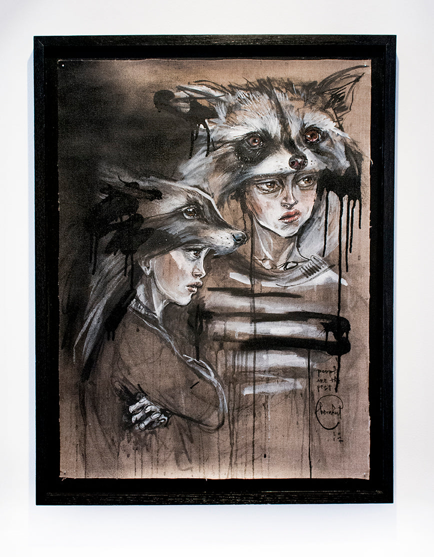 Herakut "People Are The Pest" – Vertical Gallery