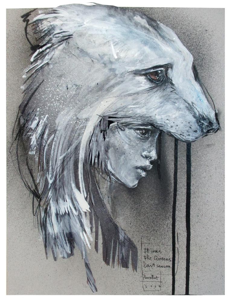 Herakut "It Was The Queens Last Season" – Vertical Gallery