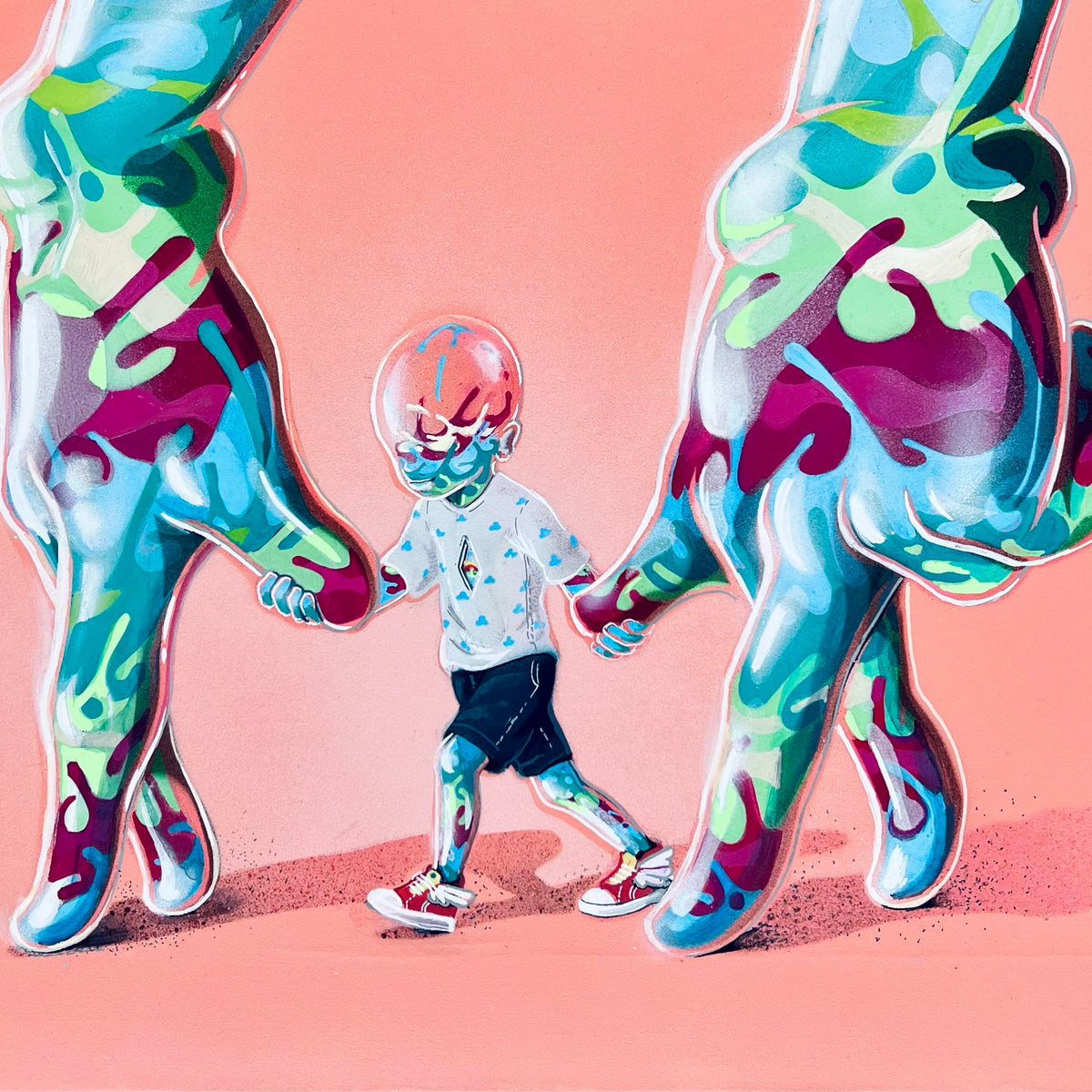 Flog "Hand in Hand" – Vertical Gallery