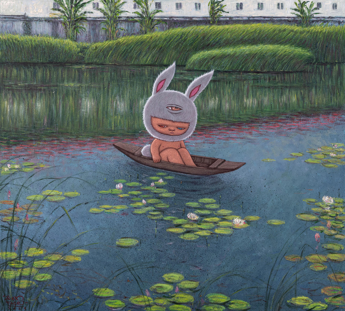 Alex Face "Present Flow No.2" – Vertical Gallery