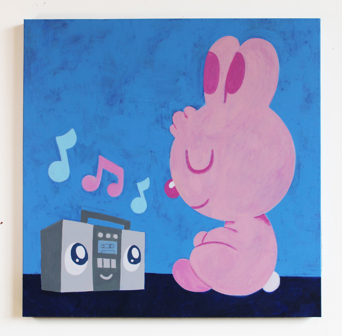 Blake Jones "Boombox Friend" – Vertical Gallery