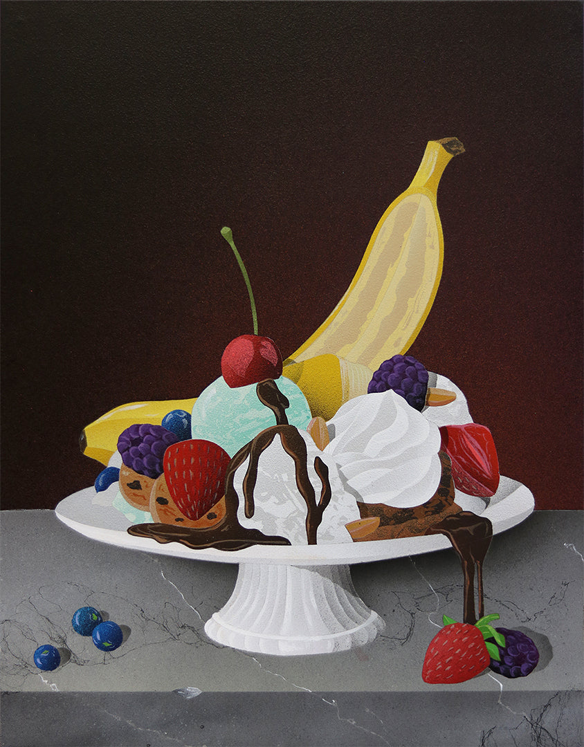 Casey Gray "Banana Split" – Vertical Gallery