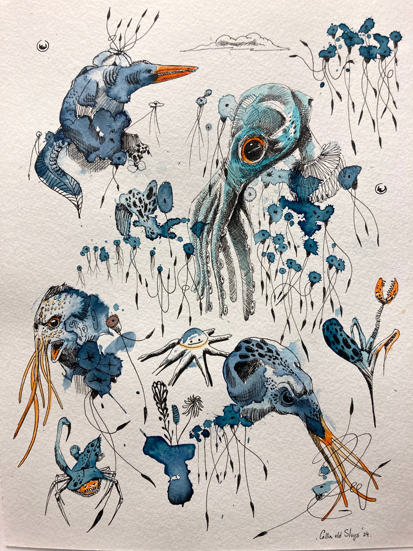 Collin van der Sluijs "Deep Sea" – Vertical Gallery