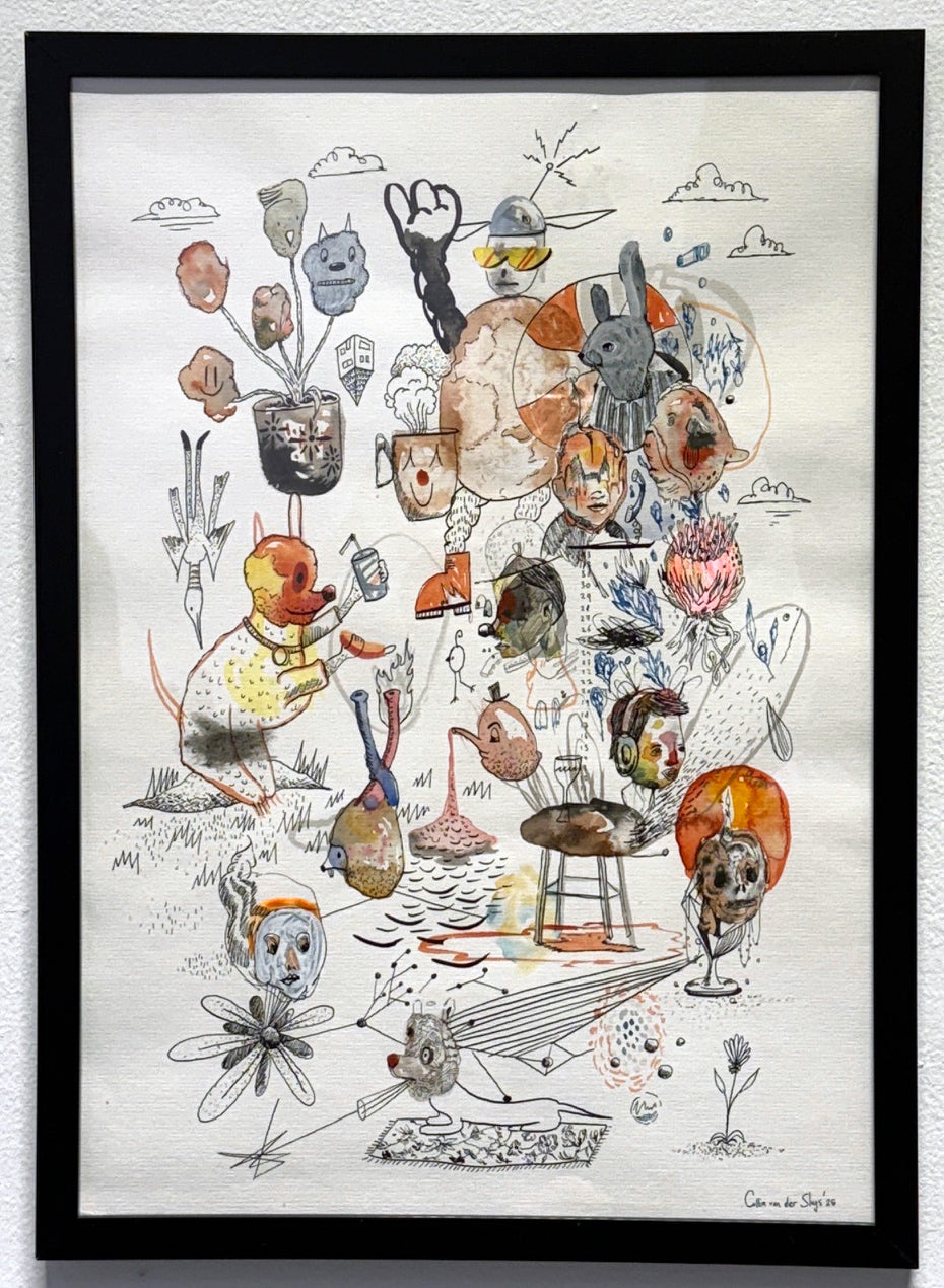 Collin van der Sluijs "Character Research 12" – Vertical Gallery