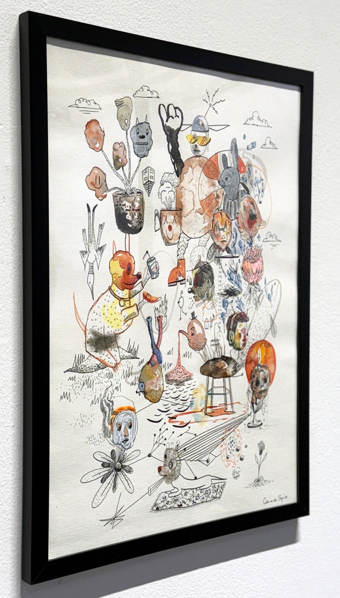 Collin van der Sluijs "Character Research 12" – Vertical Gallery