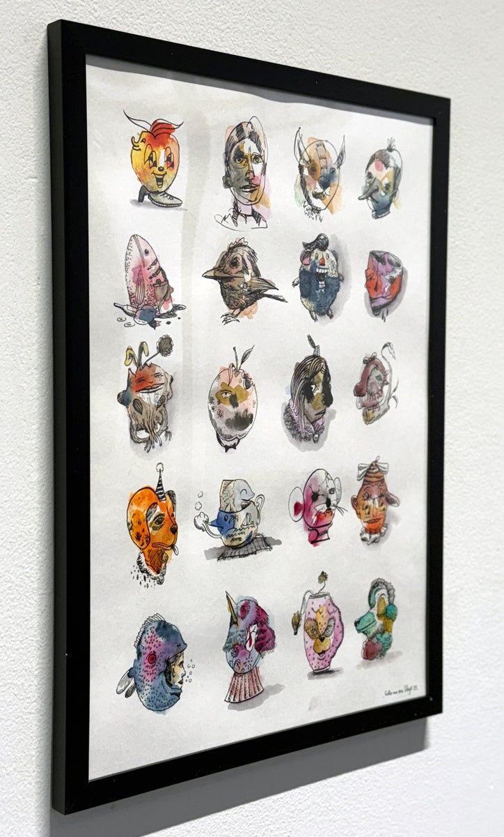 Collin van der Sluijs "Character Research 1" – Vertical Gallery