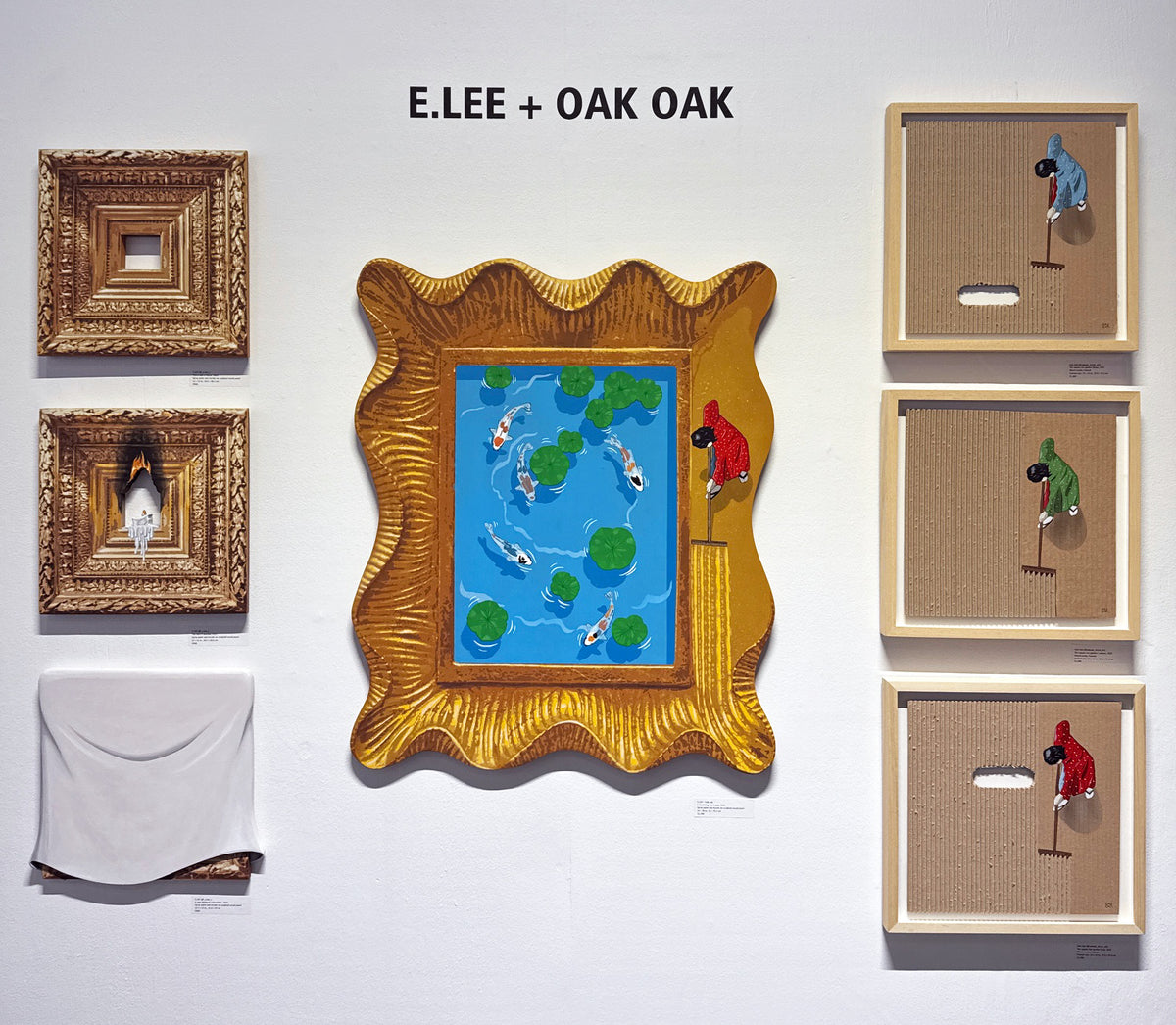 E.LEE "This is Not a Frame" – Vertical Gallery