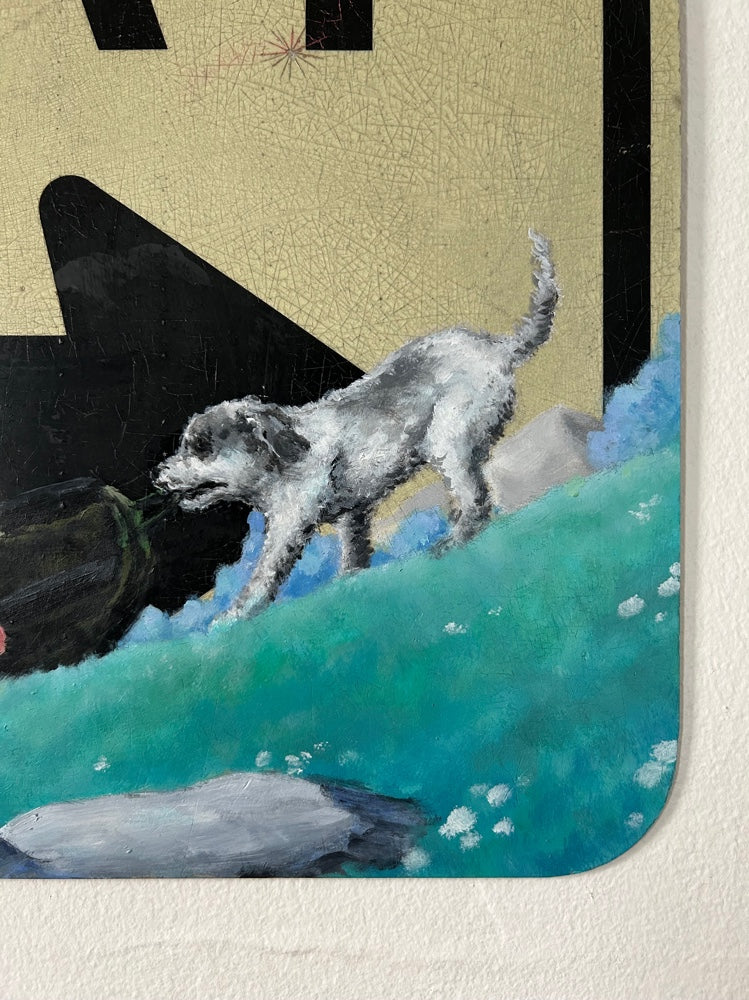 Jerome Tiunayan "Just a Scratch" – Vertical Gallery