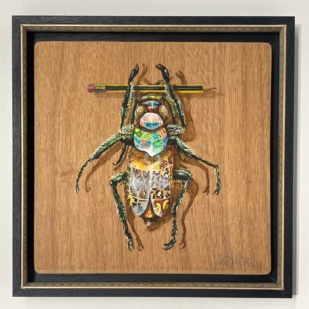 Louis (Masai) Michel "BUGGIN OUT WITH A CICINDELA BEETLE" – Vertical ...