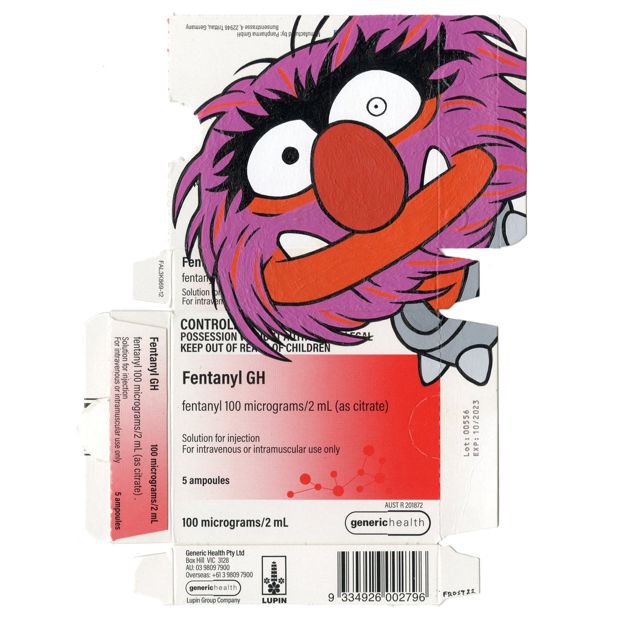 Ben Frost "A Whole Different Animal" – Vertical Gallery