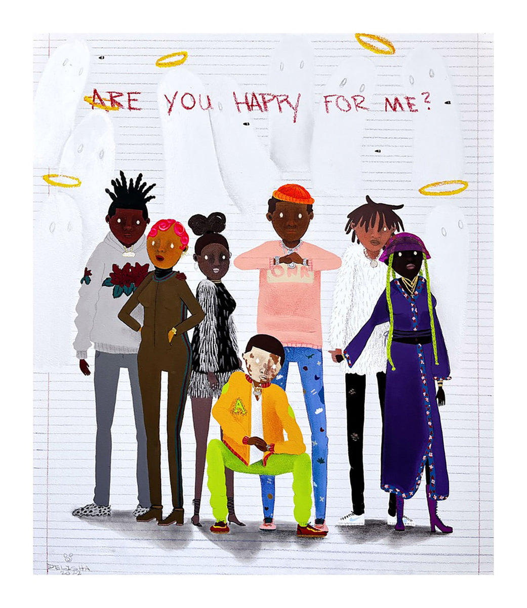 DELISHA "Are You Happy for Me?" – Vertical Gallery