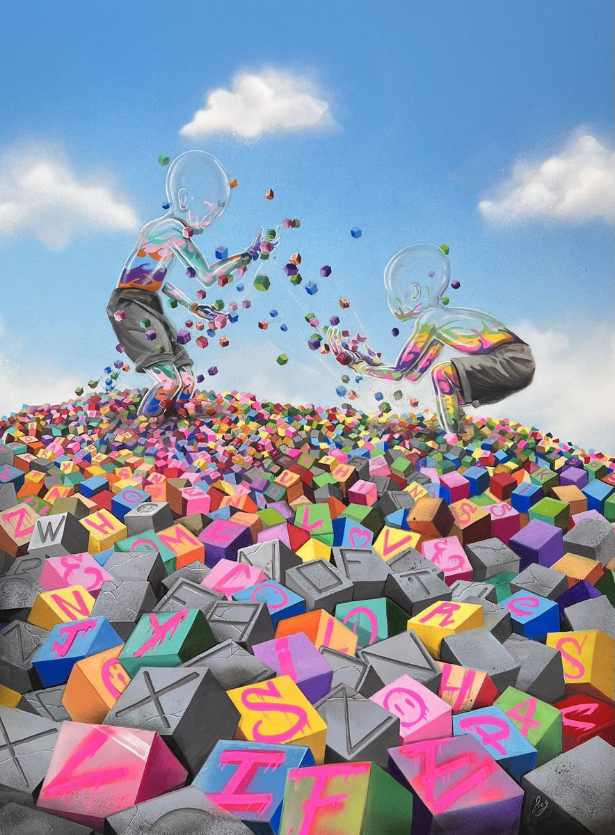 Flog "Word Play" – Vertical Gallery