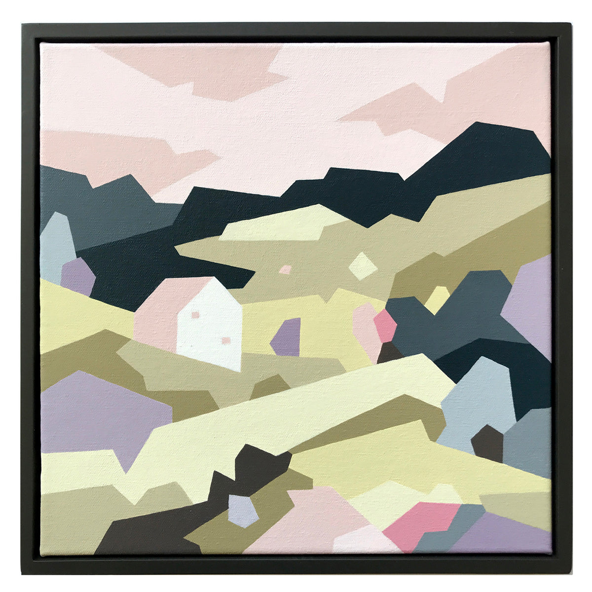 Helen Proctor "Cabin in Landscape 2" – Vertical Gallery