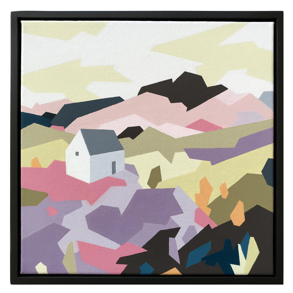 Helen Proctor "Cabin in Landscape 3" – Vertical Gallery