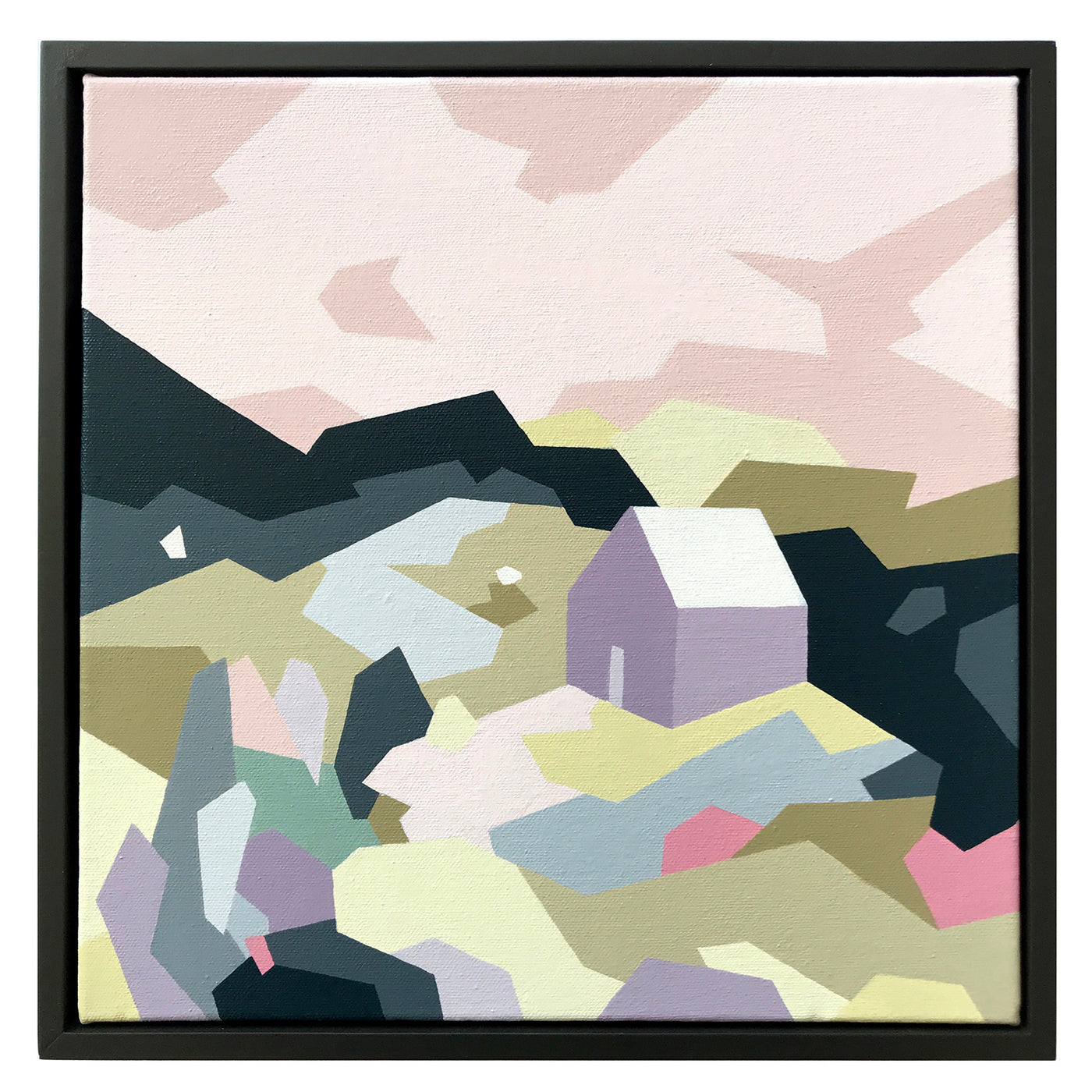 Helen Proctor "Cabin in Landscape 4" – Vertical Gallery