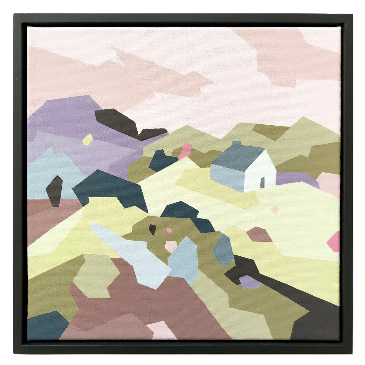 Helen Proctor "Cabin in Landscape 8" – Vertical Gallery