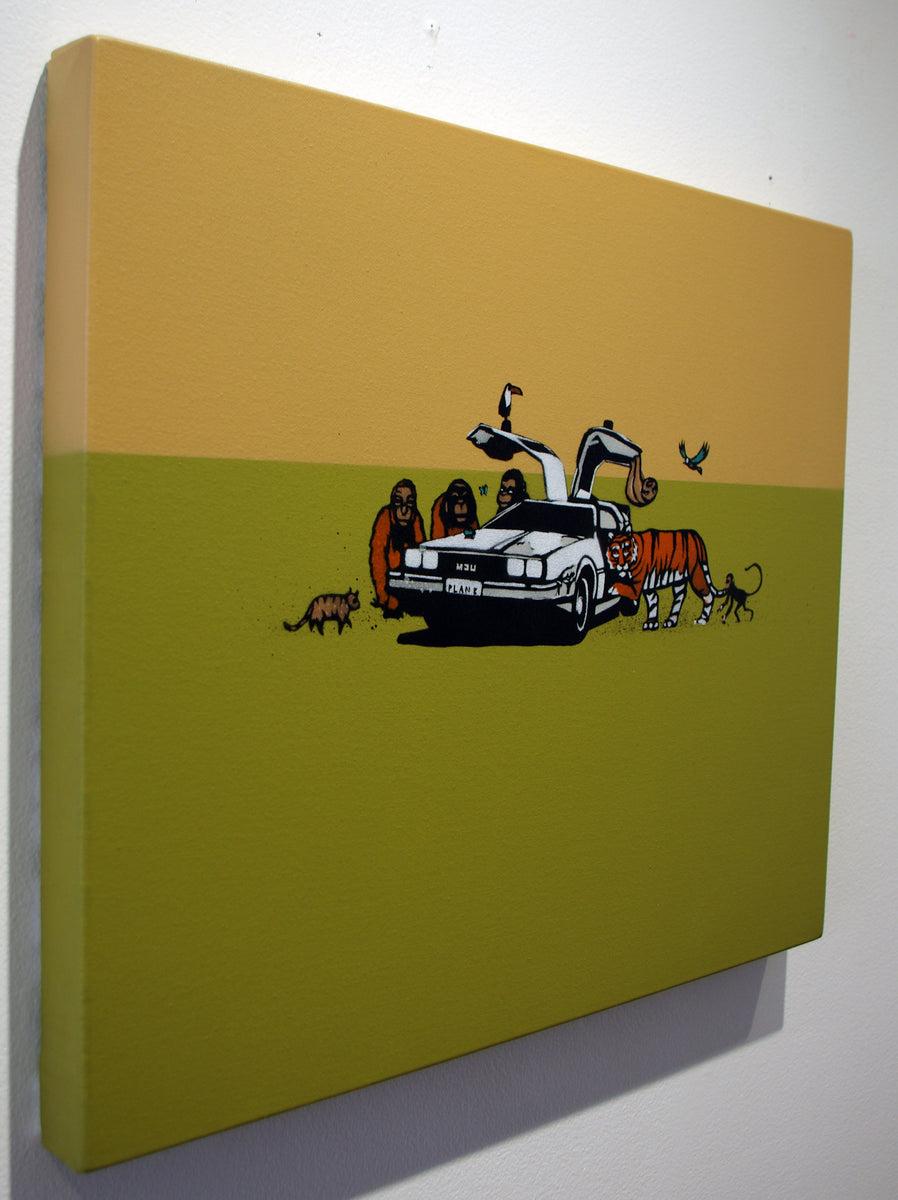 Mau Mau "Rainforest Plan B (tan/moss)" – Vertical Gallery