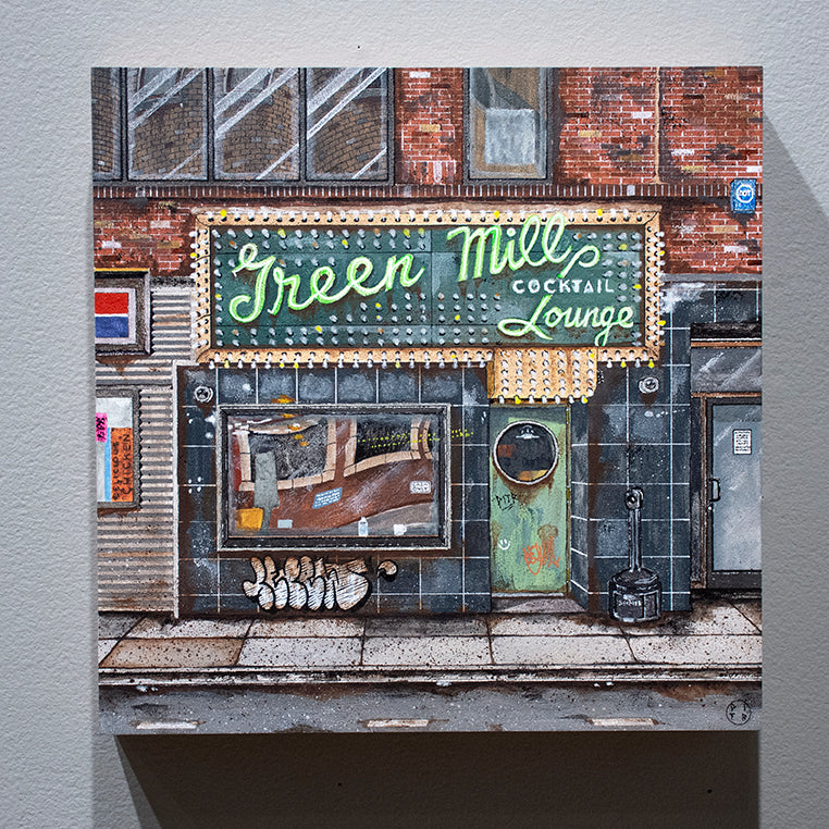 Pizza in the Rain "The Green Mill" – Vertical Gallery