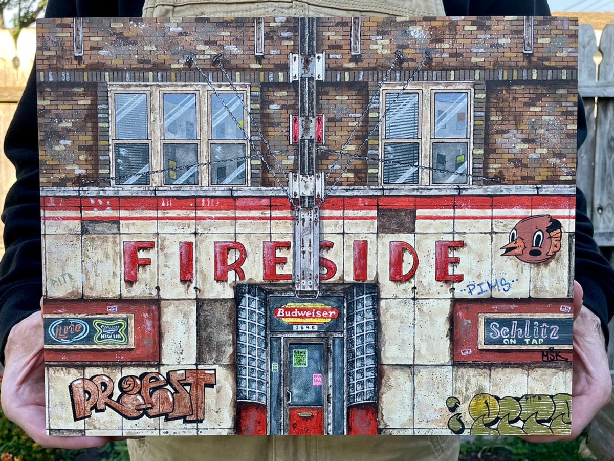Pizza in the Rain "Fireside Bowl" – Vertical Gallery