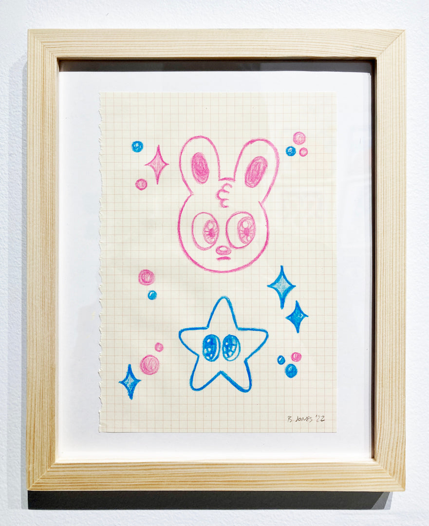 Blake Jones "Star Friend (sketch)" – Vertical Gallery