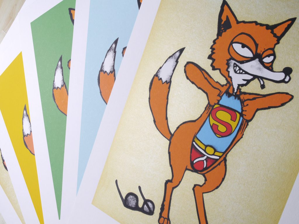 Mau Mau "Kryptonite Fox (Gold)" – Vertical Gallery