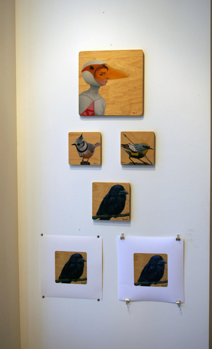 Ruel Pascual "Three Eyed Crow" – Vertical Gallery